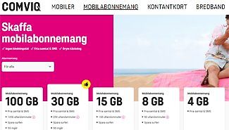 Få cashback på ditt köp från Comviq